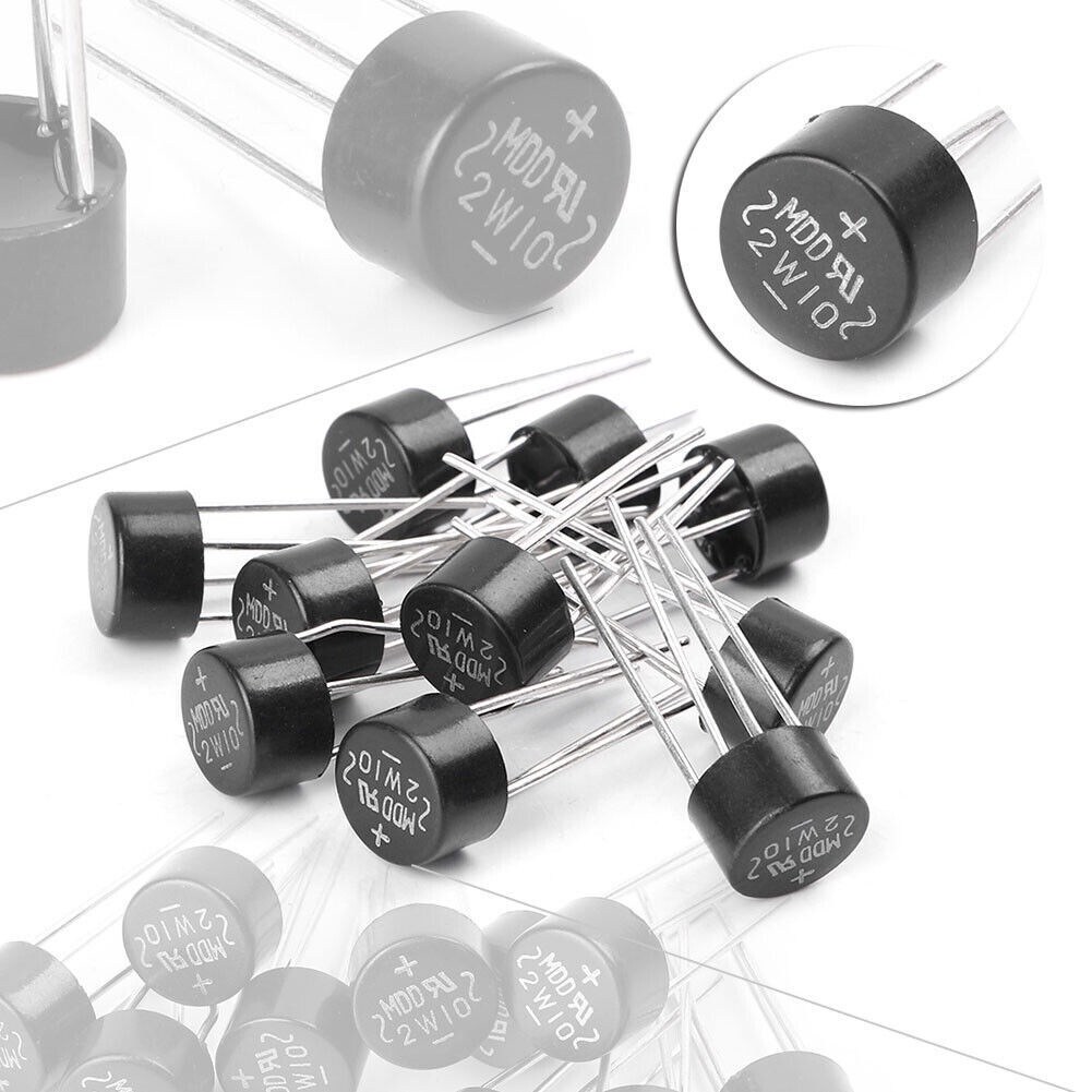 Jual 2W10 2A 4Pin 1000V Dioda Diode Jembatan Bridge Rectifier Rangkaian ...