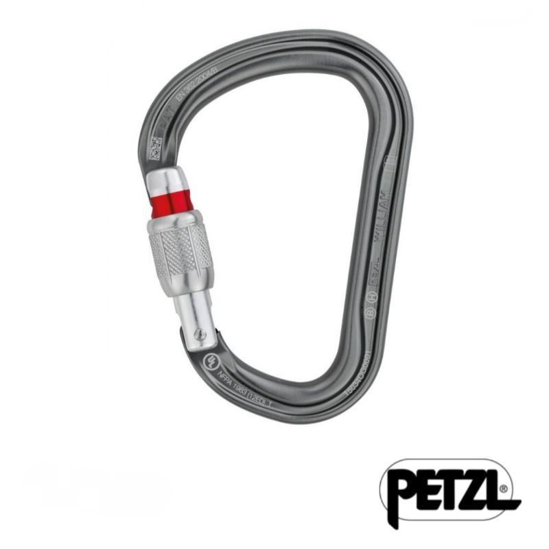Jual PETZL WILLIAM Screw Lock M36A SL Carabiner | Shopee Indonesia