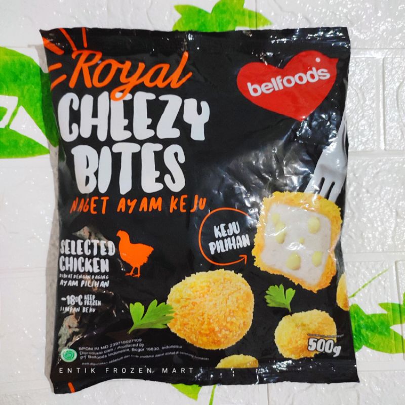 Jual Belfoods Royal Cheezy Bites | Nugget Ayam Isi Keju Royal Belfoods ...