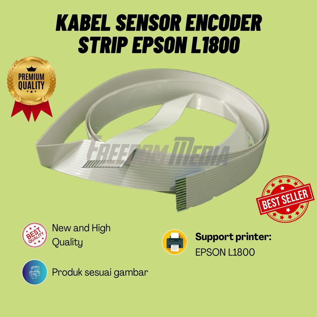 Jual Kabel Sensor Carriage EPSON L1800 / L 1800 / L-1800 (13 pin) NEW ...