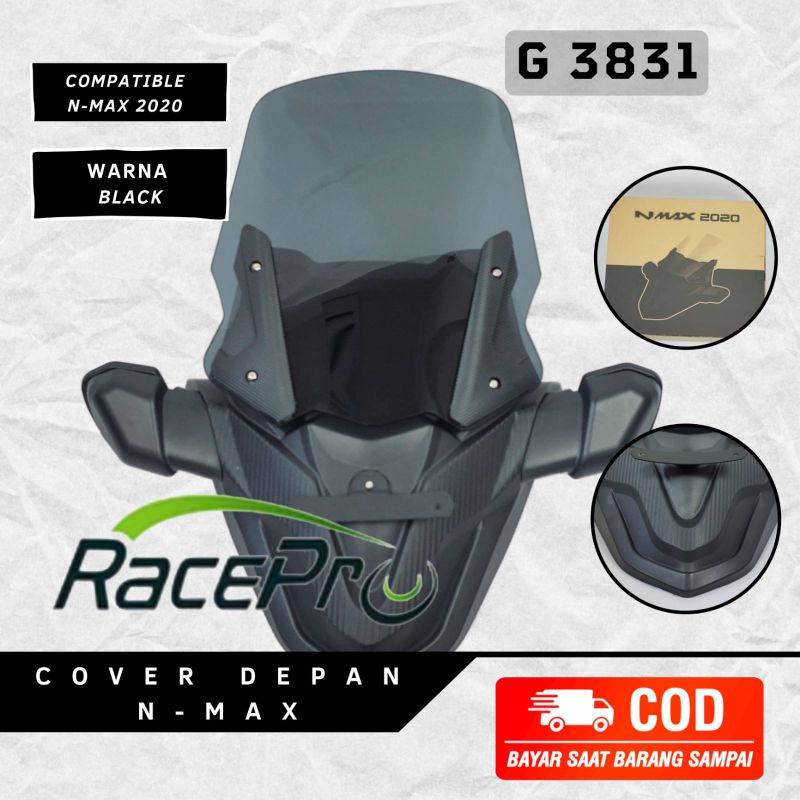 Jual Cover Body Depan Nmax New Set Visor Plus Spion Nmax All 2020 2021 ...