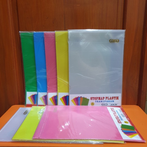 Jual [1 PCS] KIKY Stopmap Plastik Map L Transparan Folio F4 | Shopee Indonesia