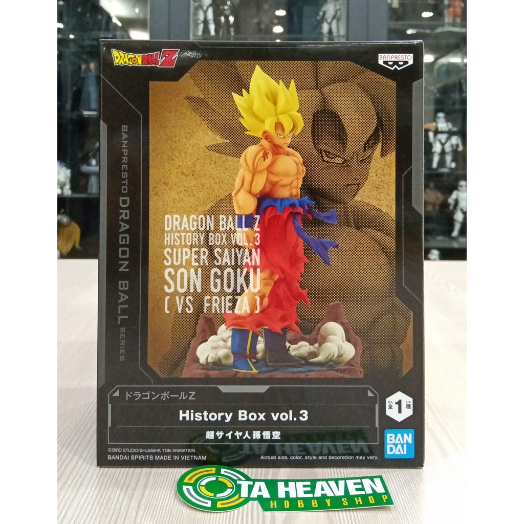 Jual BANPRESTO Dragon Ball Z History Box Vol.3 Super Saiyan Goku | Shopee Indonesia