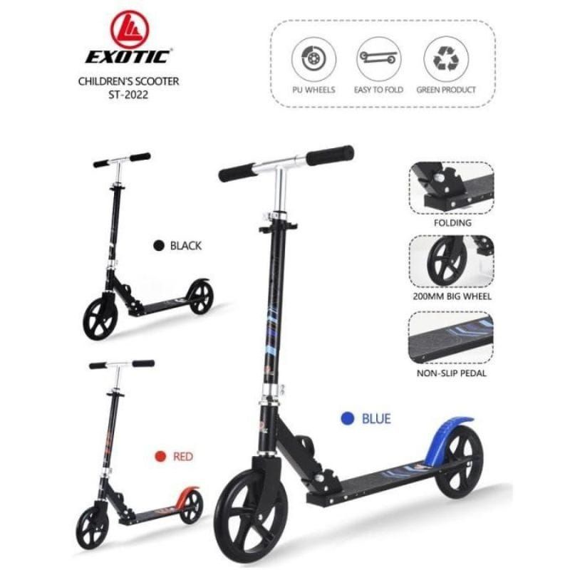 Jual Scooter Otoped Lampu+Musik Exotic ST2022 ST2015 ST03 HB512 HB006 ...