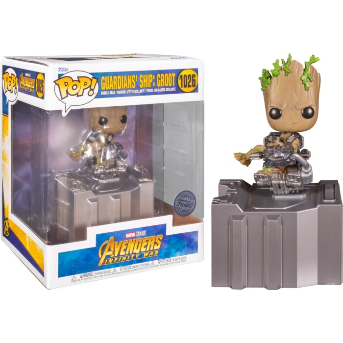 Jual Funko POP Marvel - Groot in Guardian Of The Galaxy Ship Diorama ...