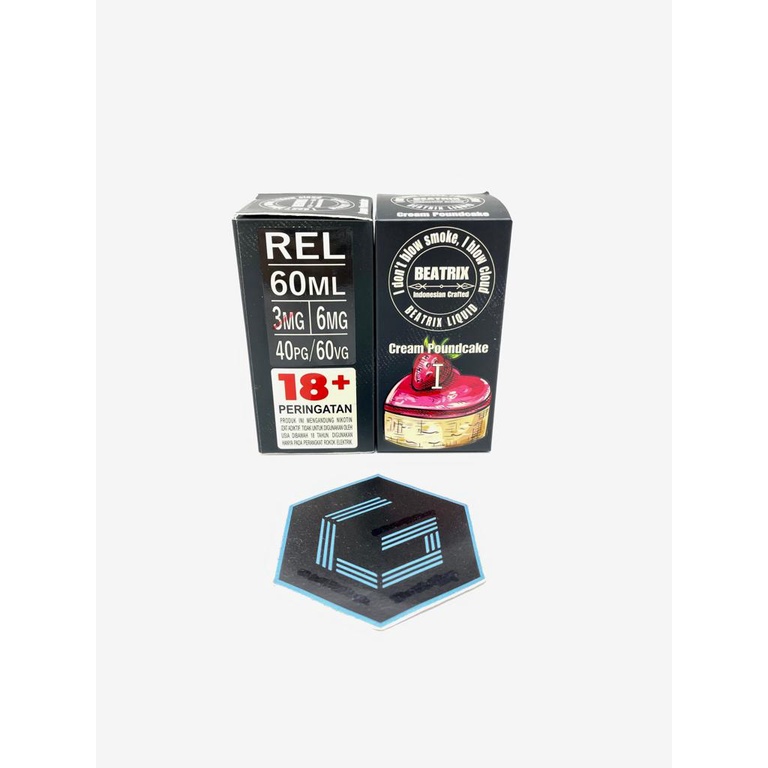 Jual Liquid Beatrix CREAM POUNDCAKE STRAWBERRY 60ML by Omnilab Vape ...
