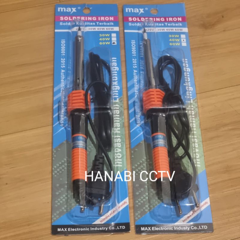 Jual Solder Timah 40w - 60w Max - Soldering Iron 40 watt - 60 watt ...