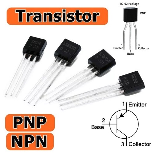 Jual 10x S9012 Transistor PNP NPN FCS 9012 9013 8050 8550 C9013 ...