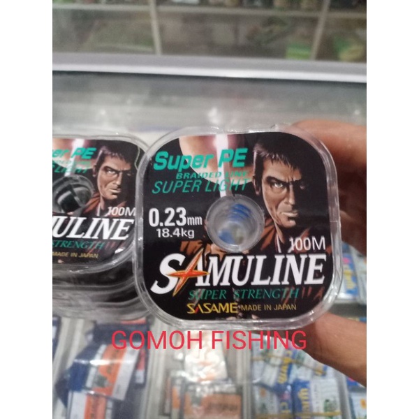 Jual PE Sasame Samuline Super PE Super Light 100m Braided Line | Shopee Indonesia