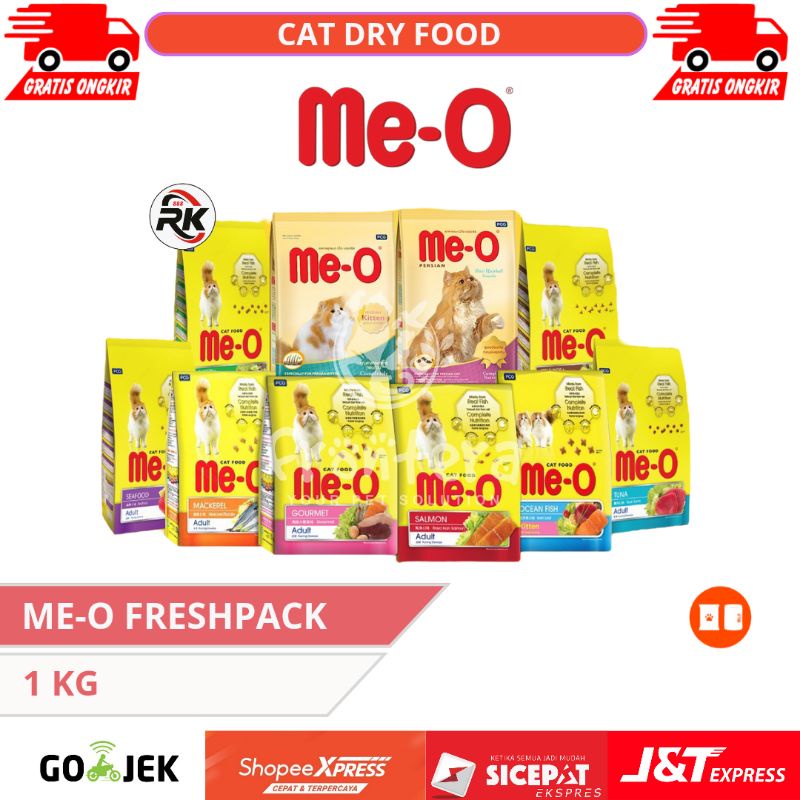 Jual ME-O 1,1KG MEO FRESHPACK MEO ADULT MEO KITTEN MEO ALL VARIAN DRY ...
