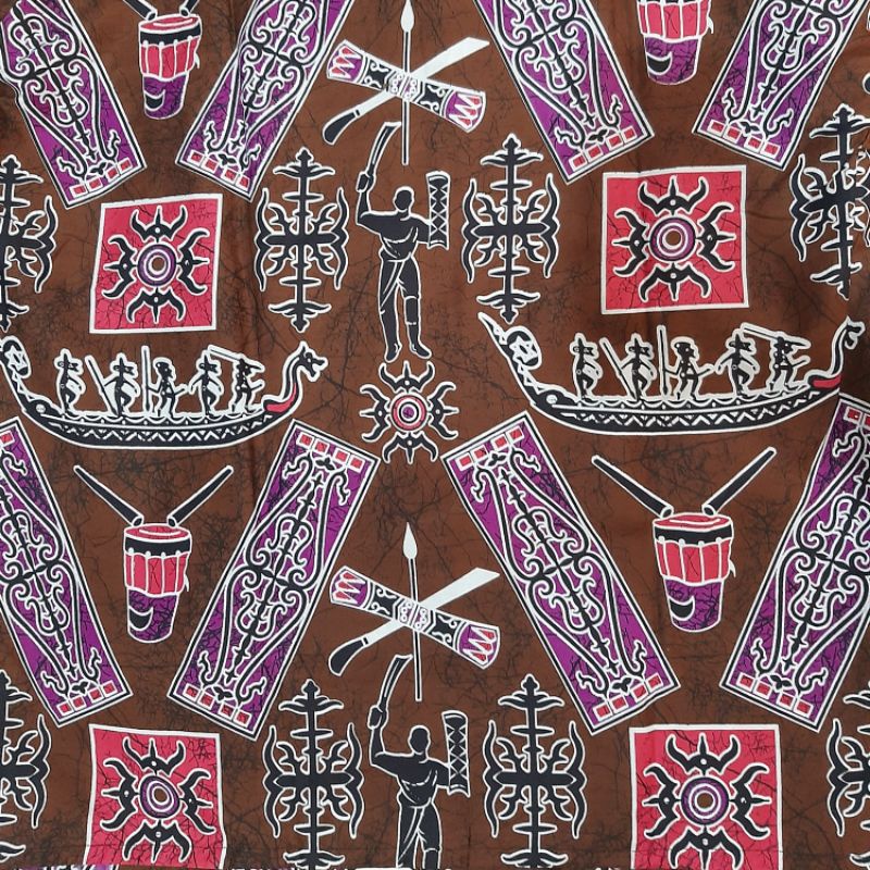 Jual Bahan Batik cakalele Pattimura / Katun Primisima / Banyak Warna ...