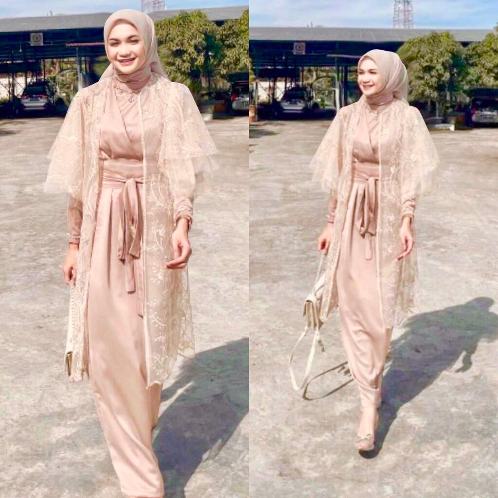 Jual Outer Arabella Brukat Tile Premium//Cardigan Kondangan//Outer Pesta//Dress Remaja//Gamis ...