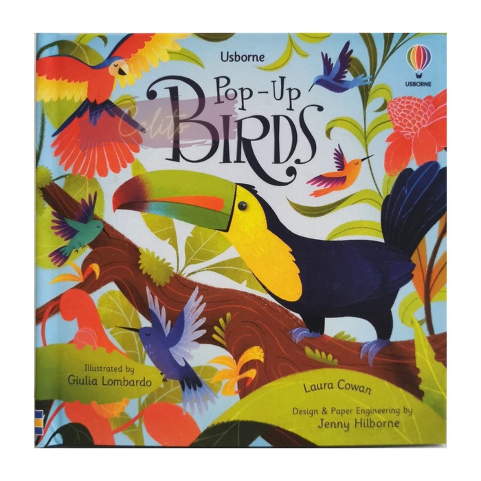 Jual Child Book Buku Usborne 3D Pop Up Birds - Import Book - Buku Anak ...
