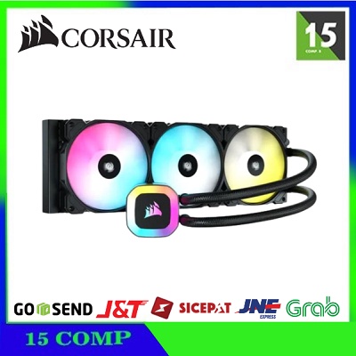 Jual CORSAIR H150 RGB 360mm Liquid CPU Cooler | ARGB AIO Liquid Cooling ...