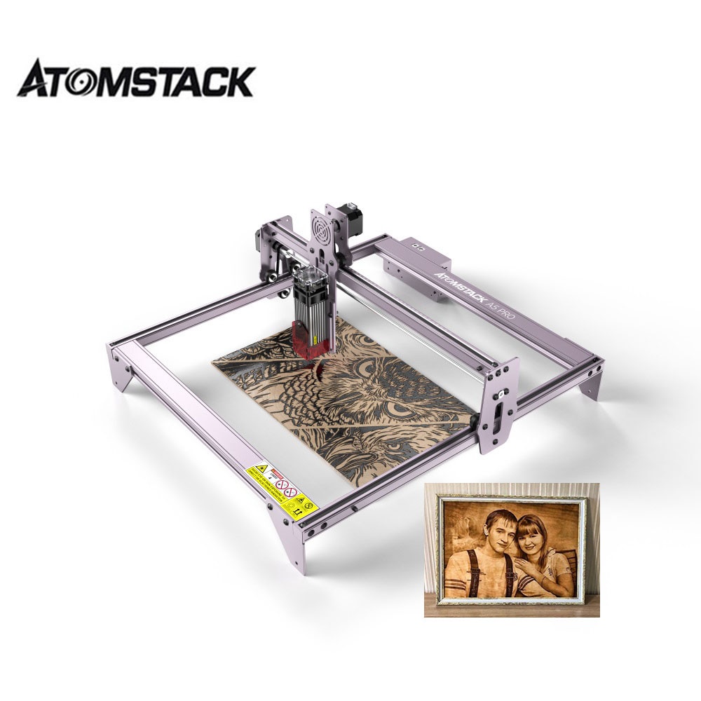 Jual PREORDER ATOMSTACK A5 PRO 40W Cnc Router Grbl Diy Use Stainless ...