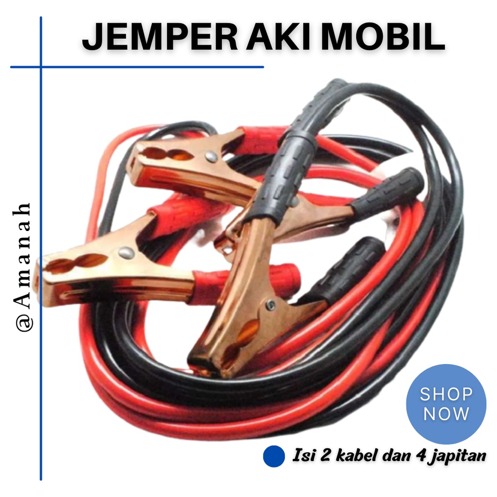 Jual KABEL JUMPER AKI MOBIL 500A | Shopee Indonesia