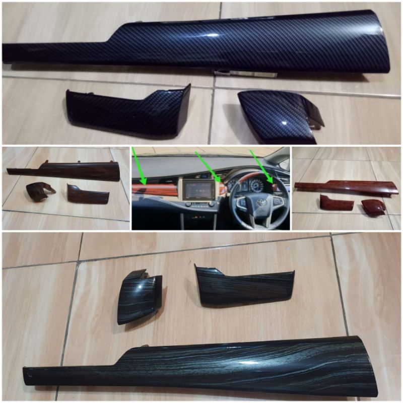 Jual PANELWOOD PANEL WOOD PANEL DASBORD INTERIOR TOYOTA INNOVA REBORN ...