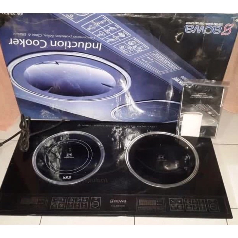 Jual TERMURAH!! NEW!! Aowa induction cooker kompor induksi listrik 2 ...