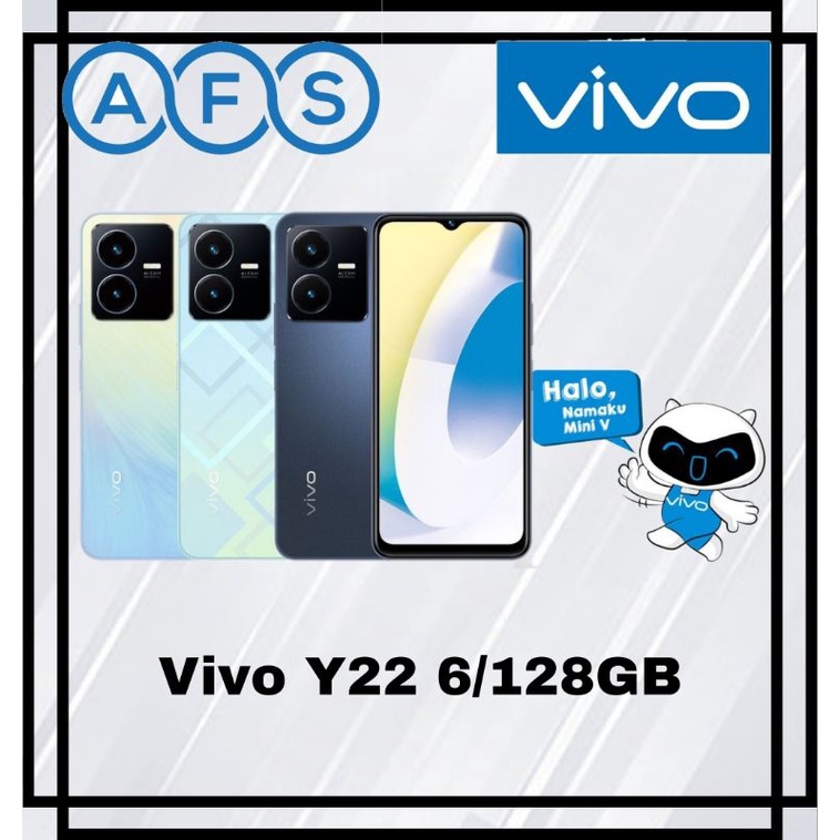 Jual Vivo Y22 6GB+6GB/128 & Y20s G 4/128 garansi resmi vivo 1 Tahun ...