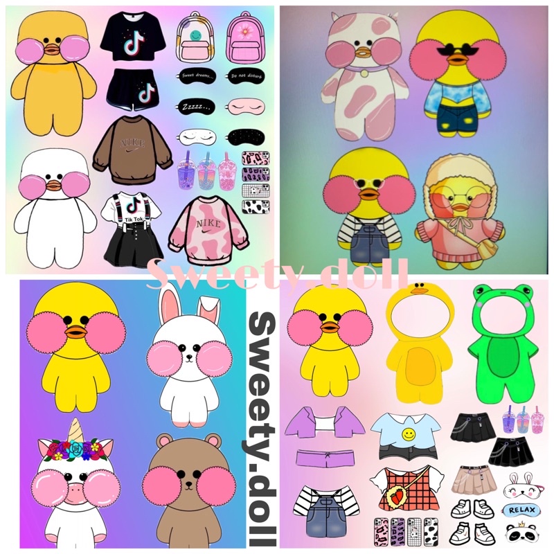 Jual [TERBARU] AKSESORIS & PERALATAN LENGKAP PAPER DUCK VIRAL ANTI AIR ...