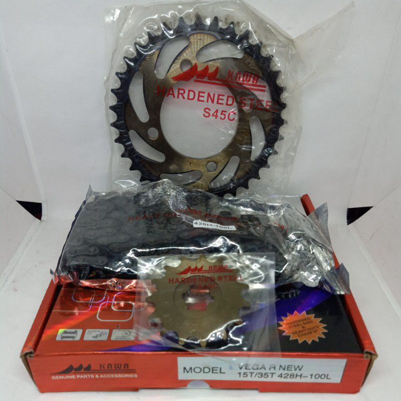 Jual Gear packet (KW) VEGA R NEW gir paket gigi set KAWA | Shopee Indonesia