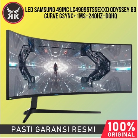 Jual LED SAMSUNG 49INC LC49G95TSSEXXD ODYSSEY G9 CURVE GSYNC+1MS+240HZ+DQHQ | Shopee Indonesia