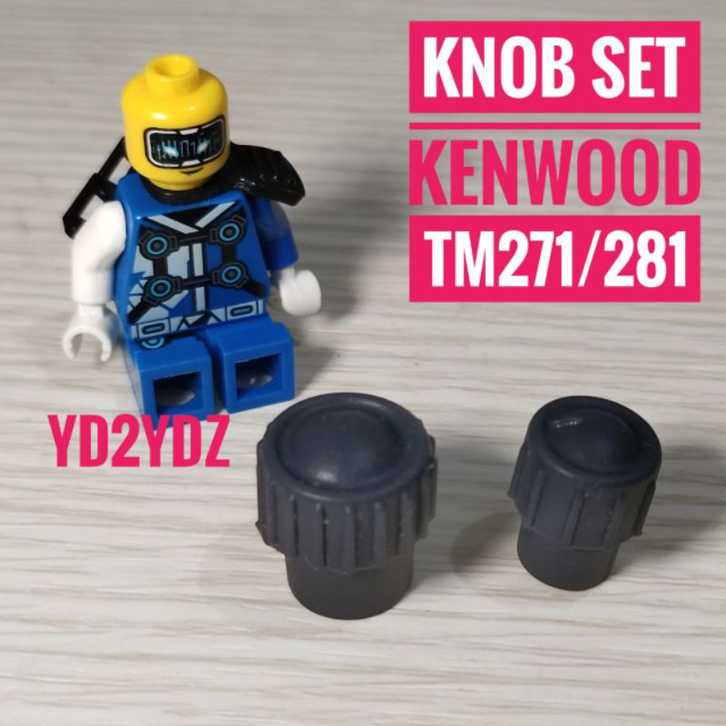 Jual knob volume channel kenwood tm271 tm281 tm471 tm481 knop rotary ...