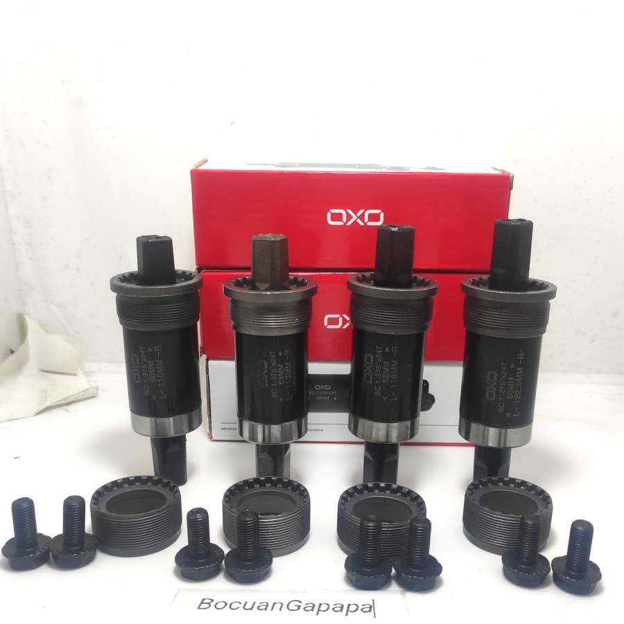 Jual Bottom bracket Bearing BB Kotak OXO 110 113 118 122.5 127.5 ...