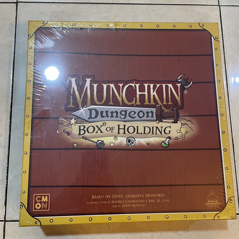 Jual MUNCHKIN DUNGEON BOX OF HOLDING BOARD GAME | Shopee Indonesia
