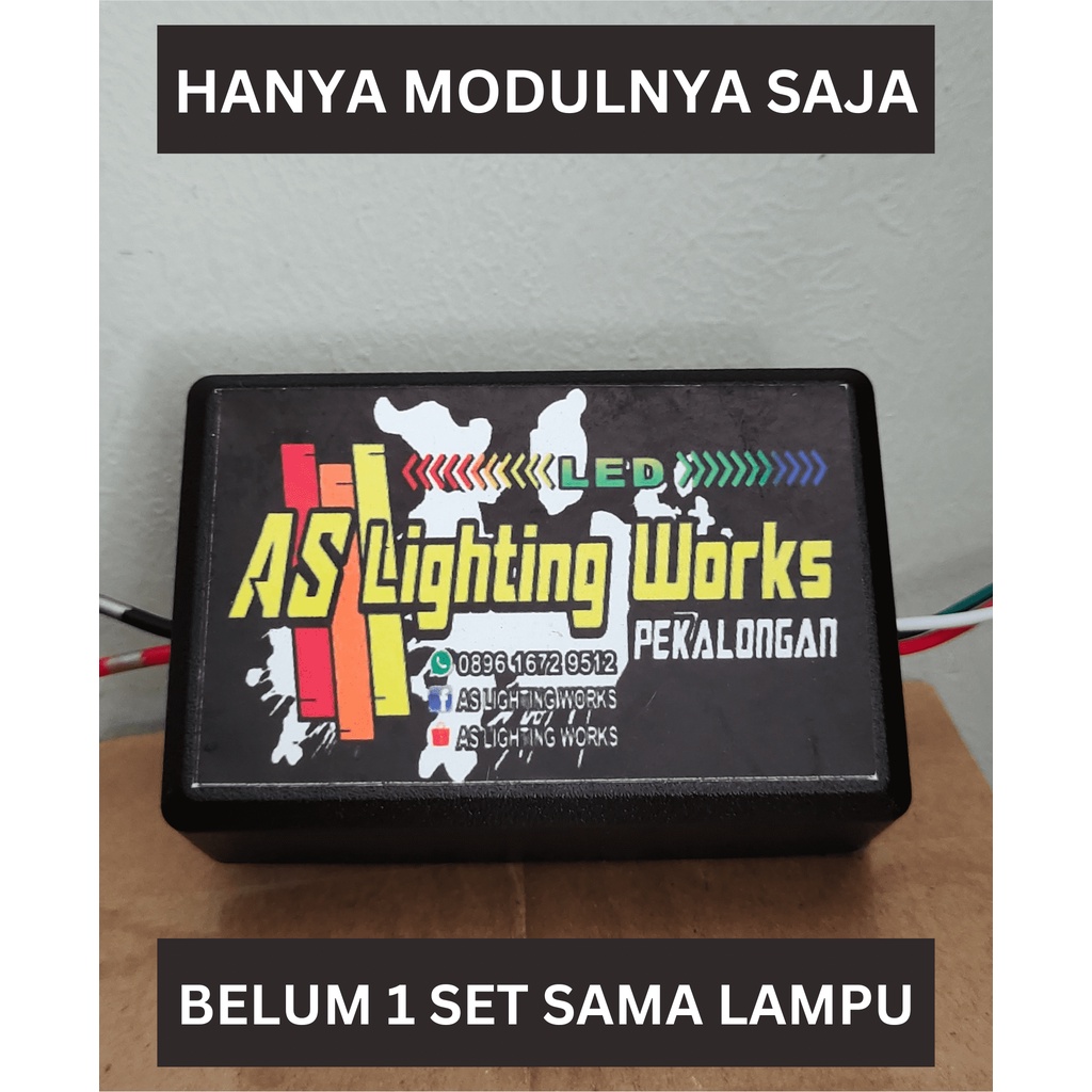 Jual Lampu Strobo Kaca Running Text Wifi 5 Baris NEW ANIMASI 45 Mode ...