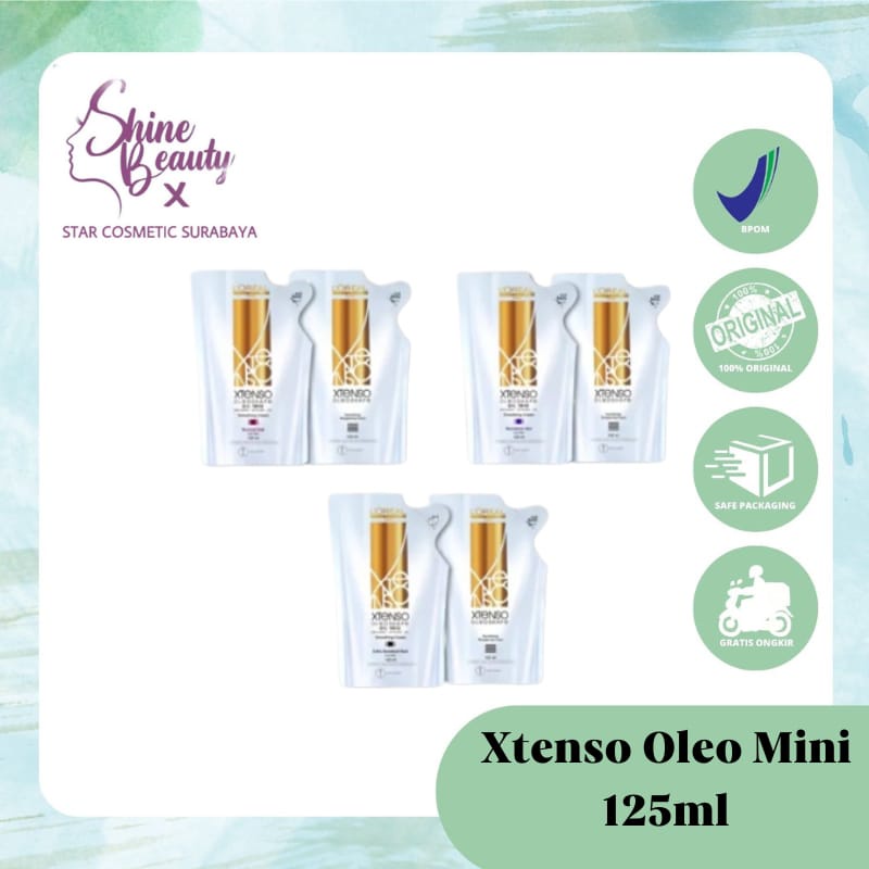 Jual L'oreal Pelurusan / Loreal Mini Xtenso Oleoshape Smoothing 125ml ...