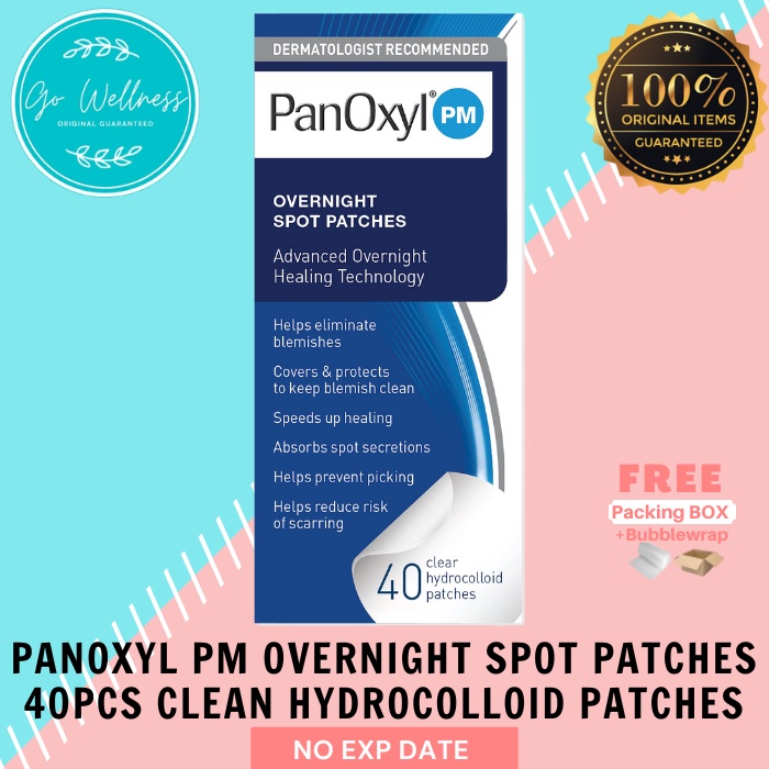 Jual Panoxyl PM Overnight Spot Patches 40 Patches | Shopee Indonesia