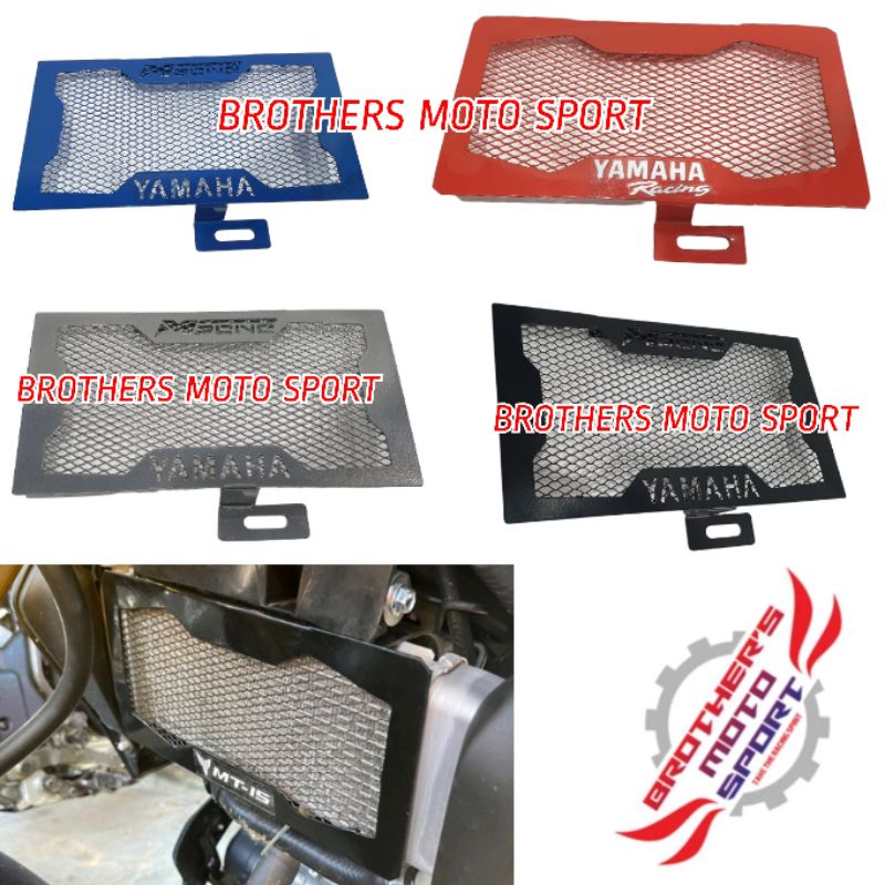 Jual tutup radiator mt15 cover radiator mt 15 pelindung radiator MT-15 ...