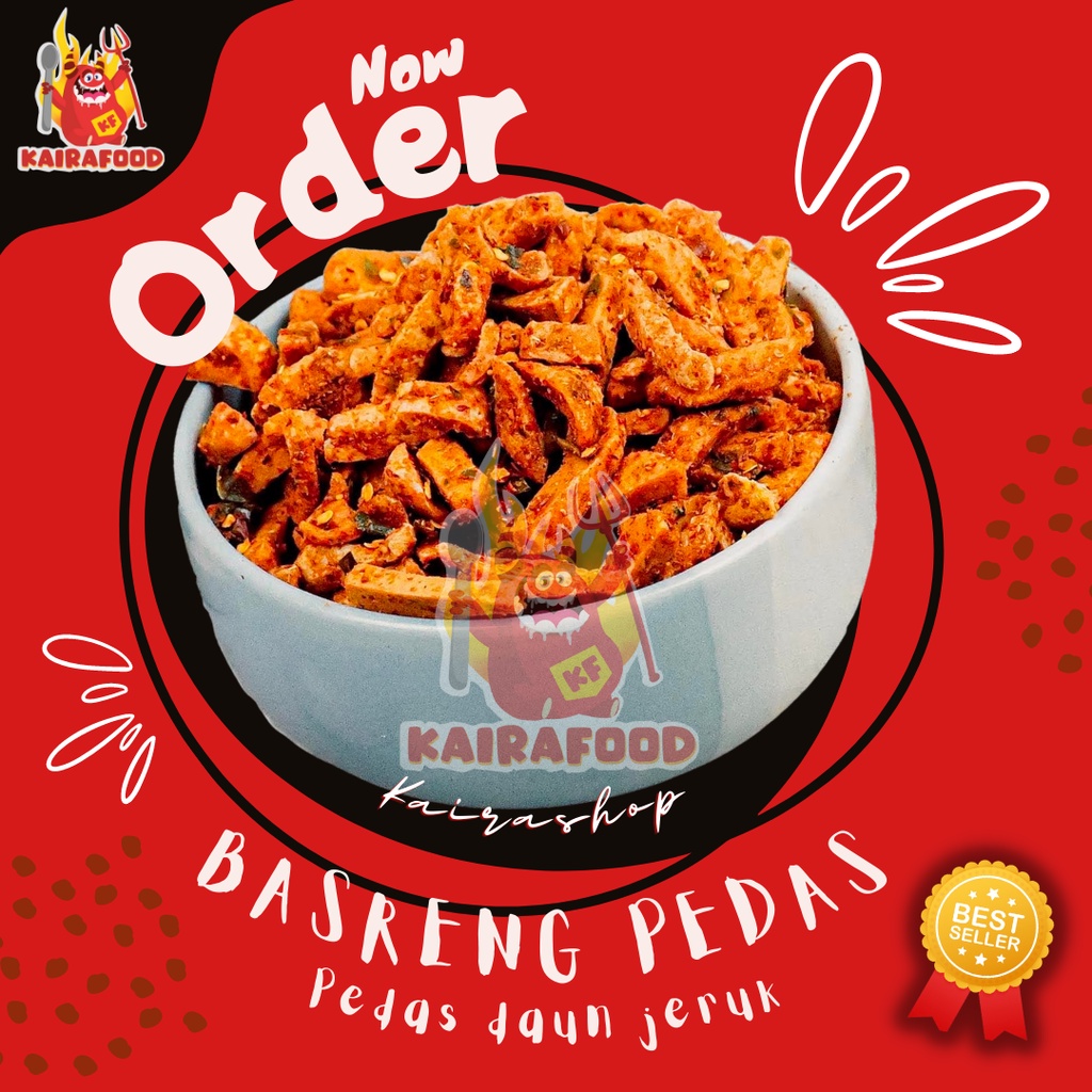 Jual Basreng Viral Pedes Daun Jeruk Shopee Indonesia