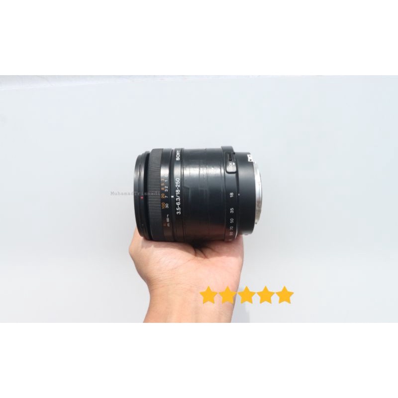 Jual Lensa Sony Sapujagat Tele 18-250mm F3.5-6.3 For DSLR SLR Hitam ...