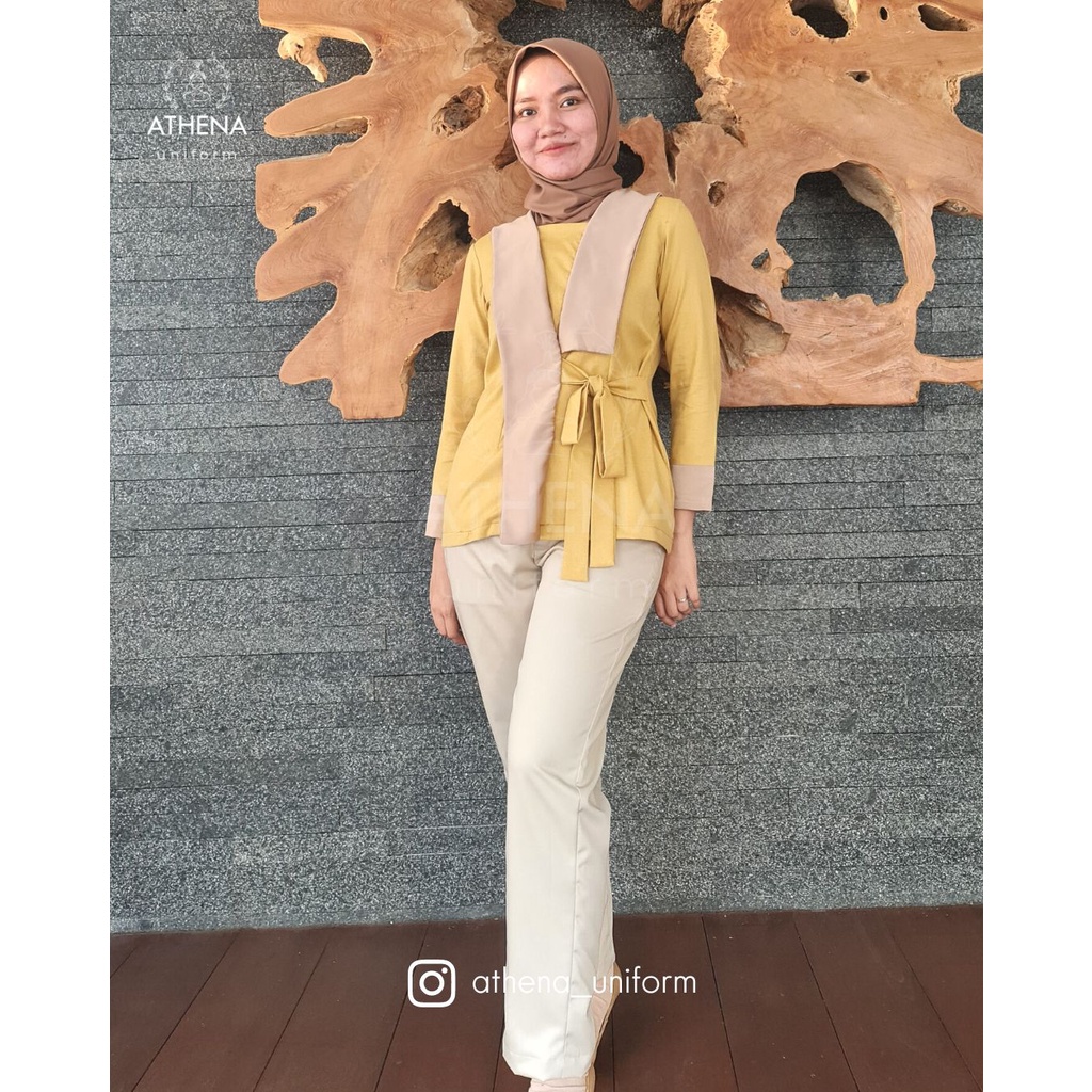 Jual Set BAJU Seragam Zyfa Series PERAWAT/SERAGAM MEDICAL/ BAJU DOKTER ...