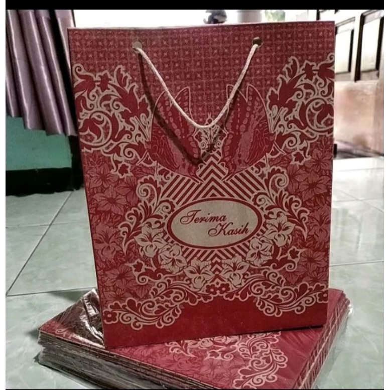 Jual PaperBag motif Batik ukuran R5 | Shopee Indonesia