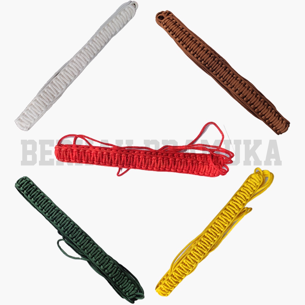 Jual tali komando pramuka + pluit peluit talkom merah hijau kuning ...