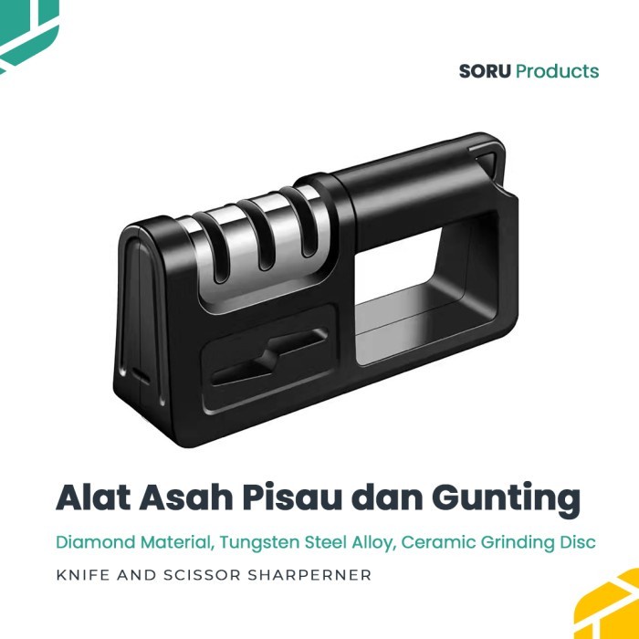 Jual Alat Asahan Pengasah Pisau Gunting Profesional Tajam Dalam 5 detik ...