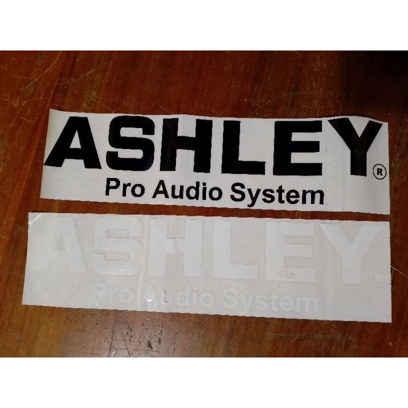 Jual Stiker Cutting Ashley Pro Audio System | Shopee Indonesia