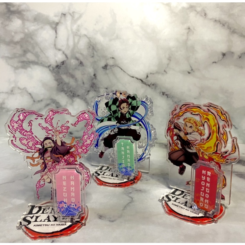 Jual Demon Slayer Acrylic Standee/ Pajangan Demon Slayer/ Demon Slayer ...