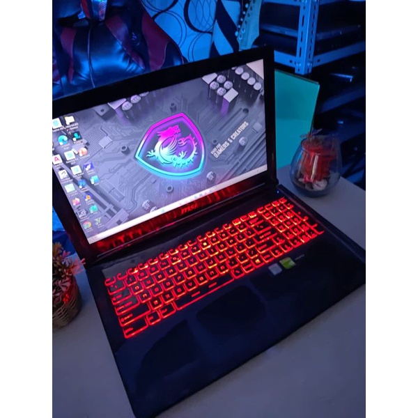 Jual Laptop Gaming MSI GL562 Ram 16Gb Dual Storage SSD+HDD Dual Vga ...