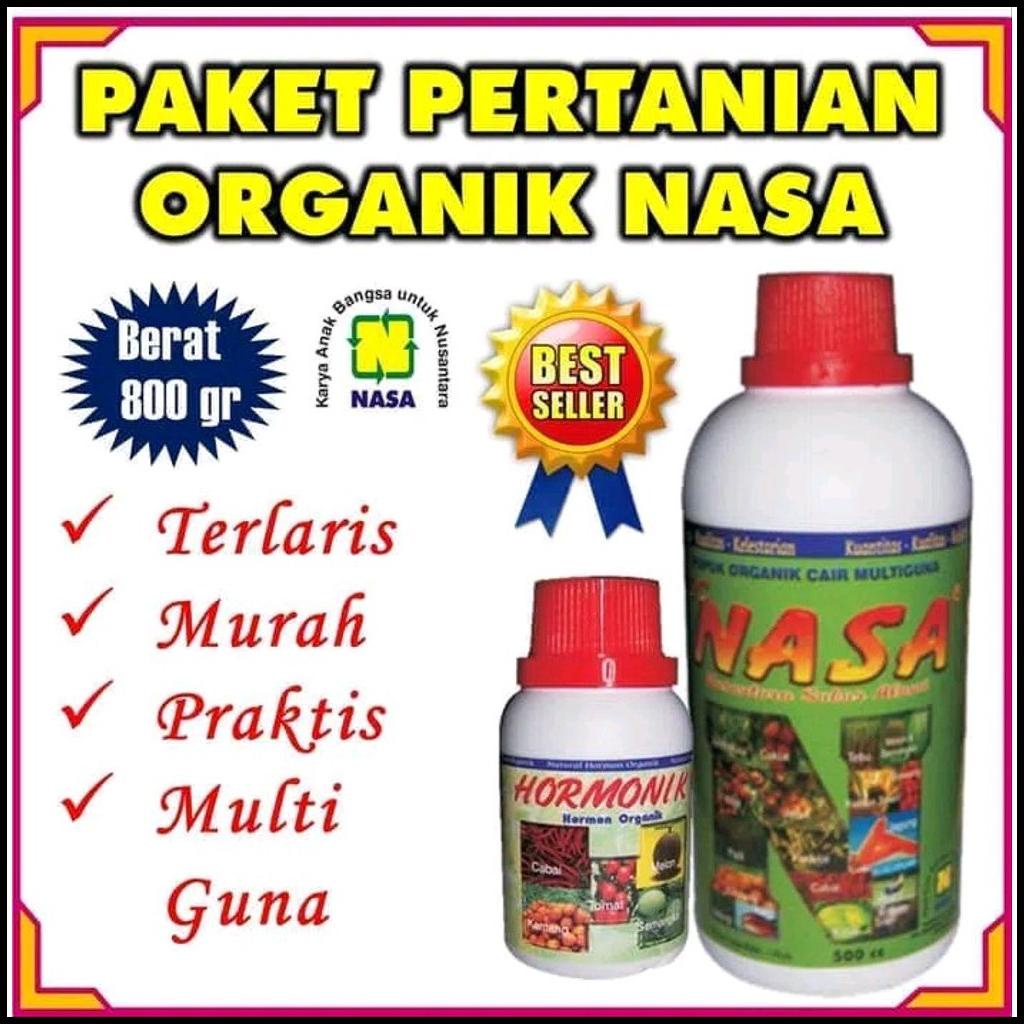 Jual Paket Pupuk Pertanian Organik Nasa Poc 500 Cc +Hormonik 100 Cc ...