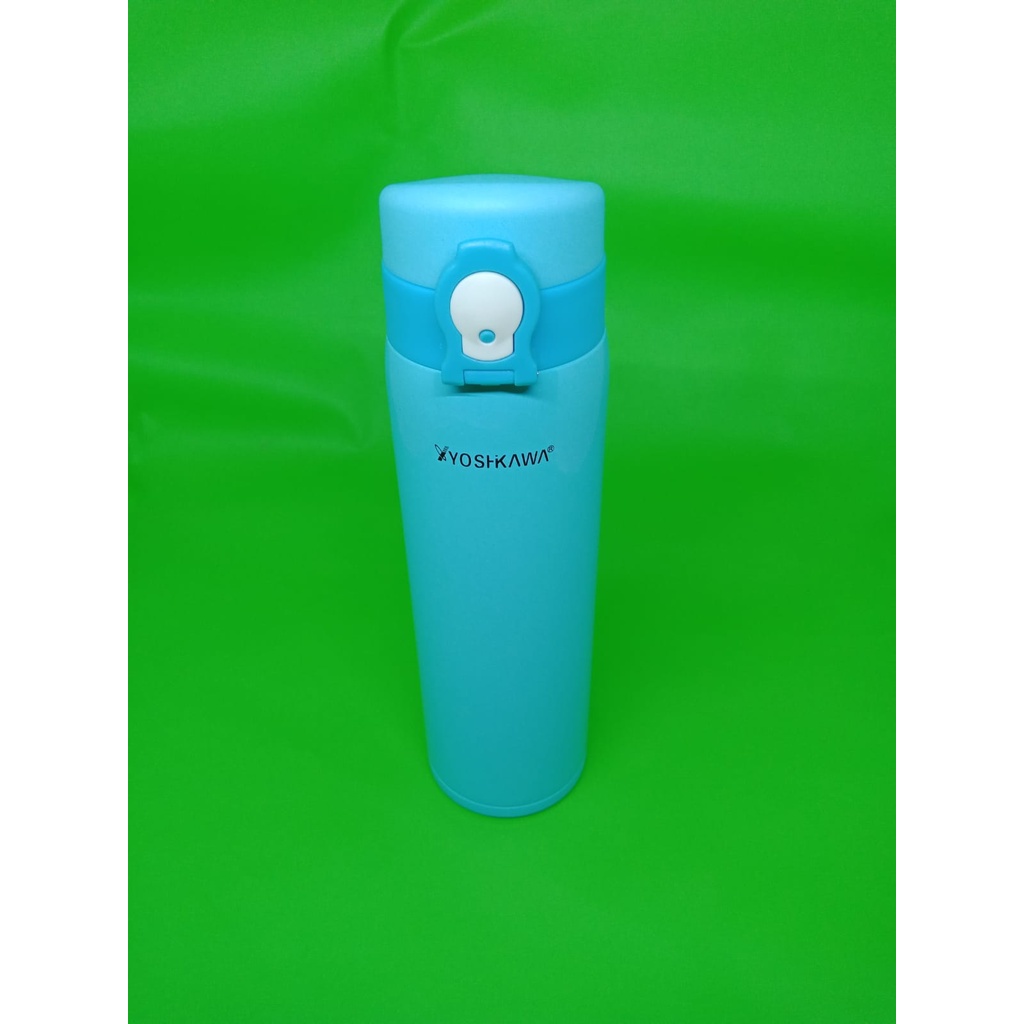 Jual Termos/Tumbler YOSHIKAWA VACUUM AIR HOT&COOL STAINLESS STEEL KD 0355 420ML termurah ...