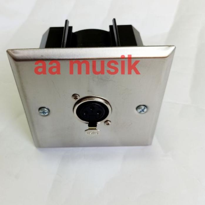 Jual Original PANEL MIC 1 CHANNEL TANAM TEMBOK PANEL BOX MIC JACK CANON ...