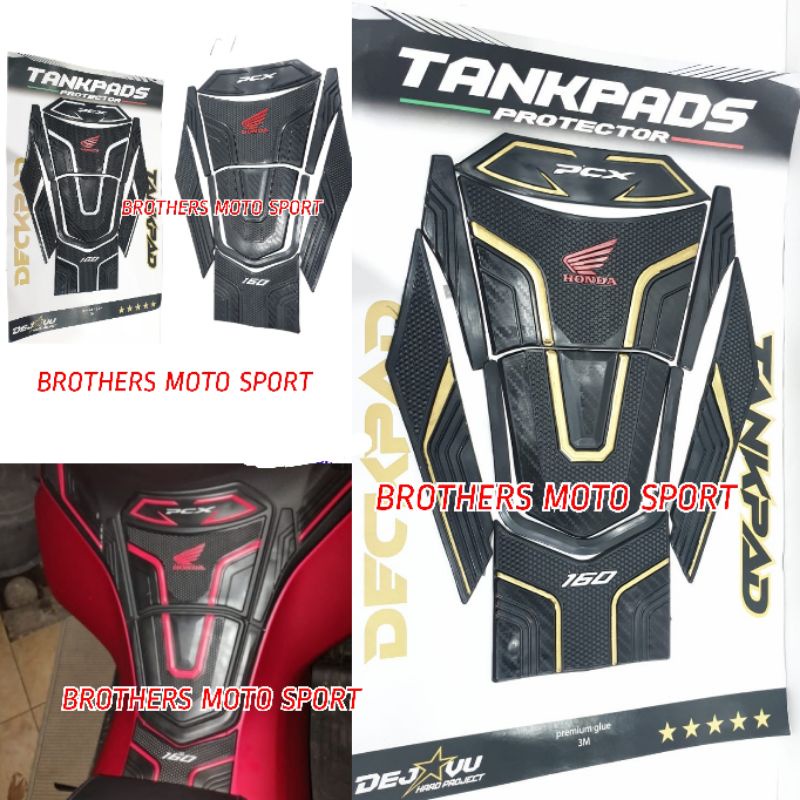 Jual tankpad pcx160 tank pad protector pcx 160 deckpad pcx160 stiker ...