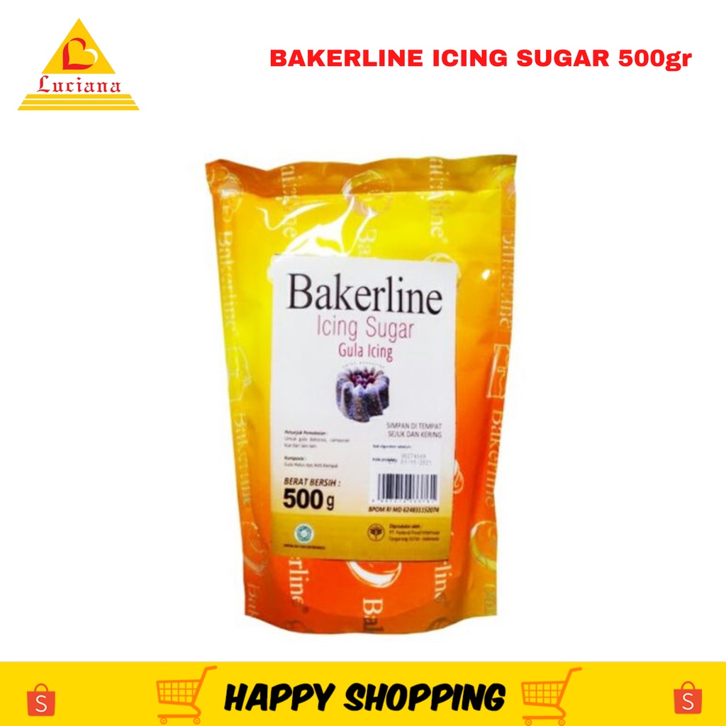 Jual Elmer Bakerline Icing Sugar 500Gr | Shopee Indonesia