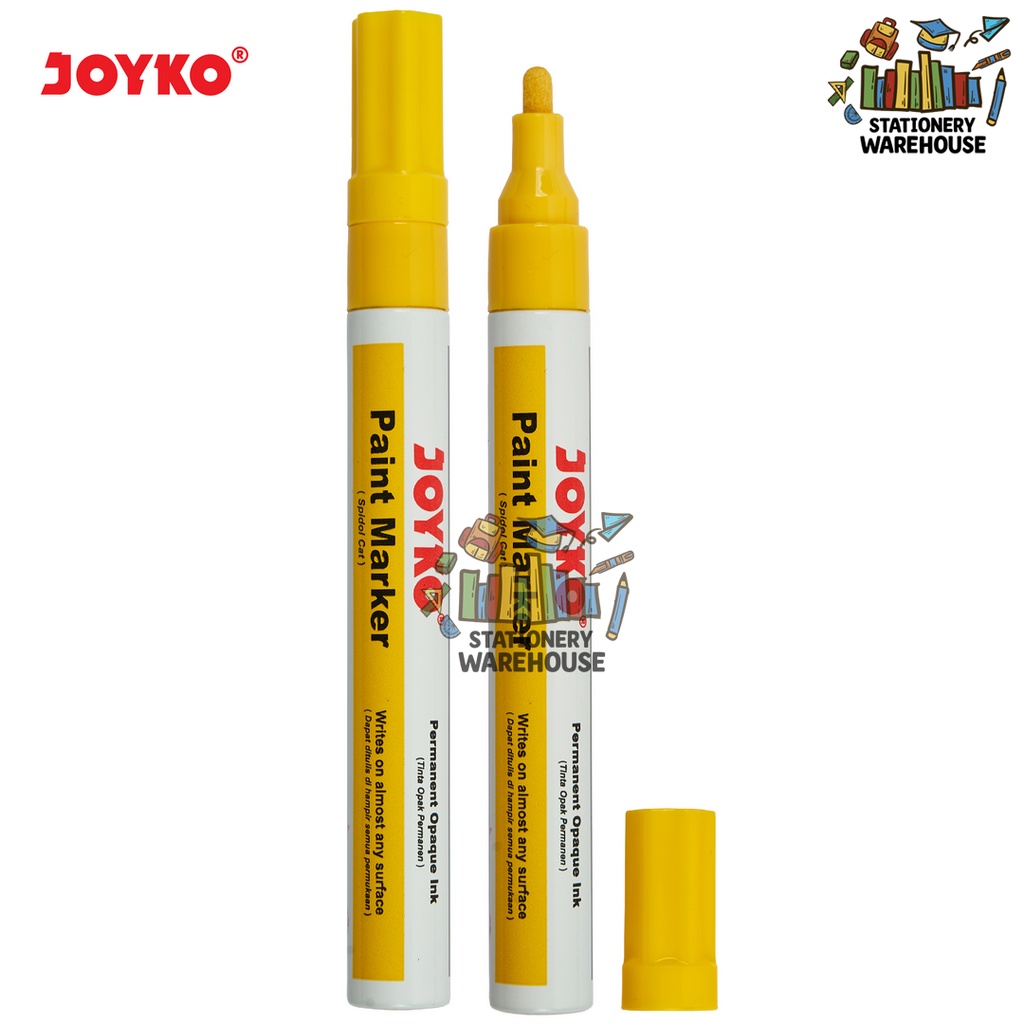 Jual Joyko Paint Marker Color Spidol Cat Permanen Warna PTM-37 - 44 ...