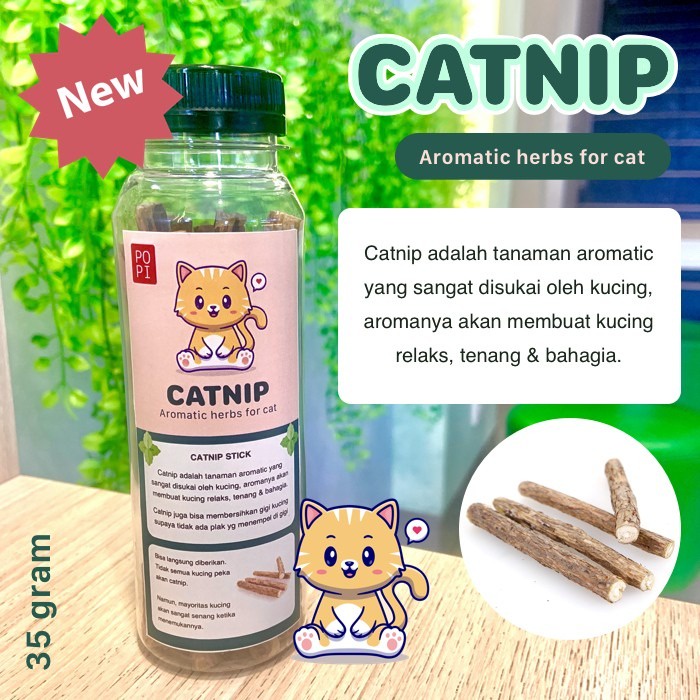 Jual CATNIP STICK cat toys snack kucing batang besar natural matabi ...