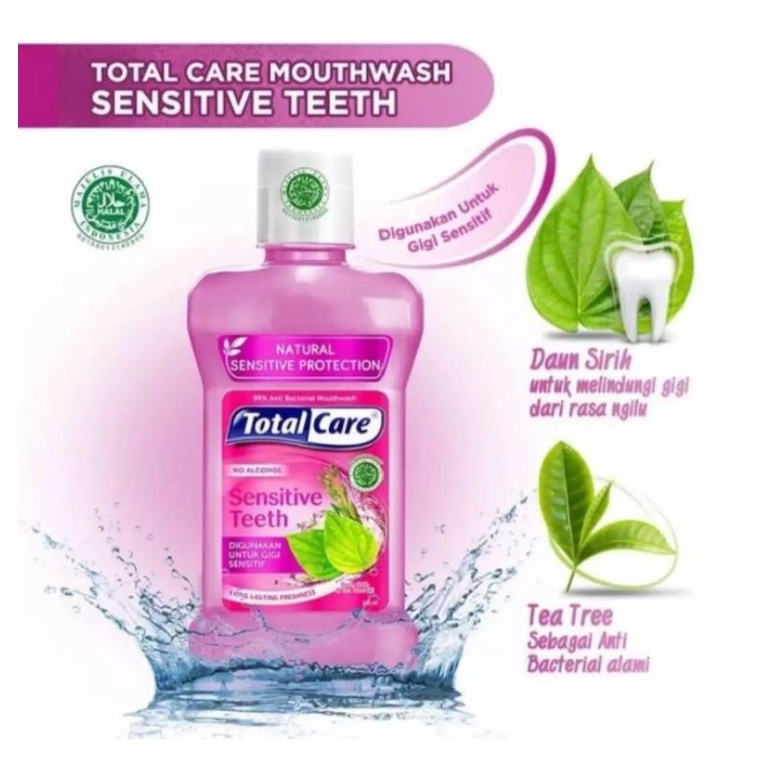 Jual TOTAL CARE MOUTH WASH 250 ML (PROMO) | Shopee Indonesia
